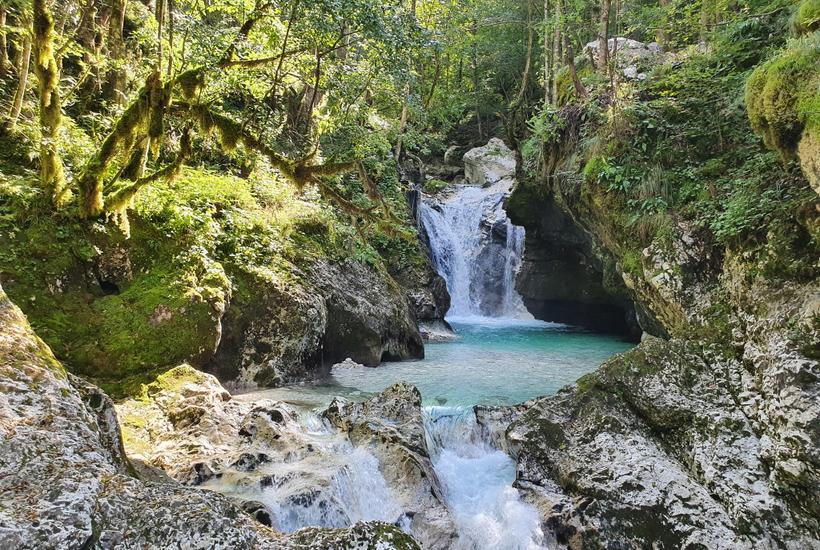 Šunikov vodni gaj | Natural sights in the Soča Valley